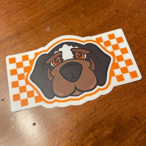 Hound Dog Cute Cartoon Animal Sticker | Original Artwork Kids Decal - Etsy