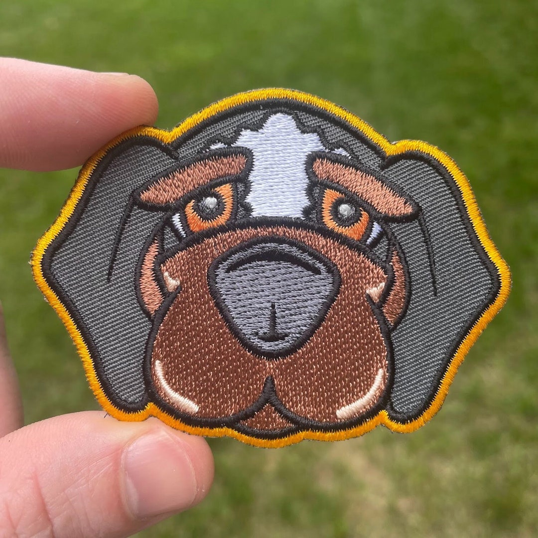 Tennessee Smokey Mascot Embroidered Iron-on Patch Rocky Top Go Vols - Etsy
