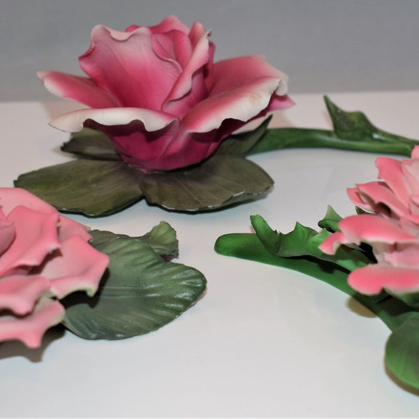 Capodimonte Roses - Etsy