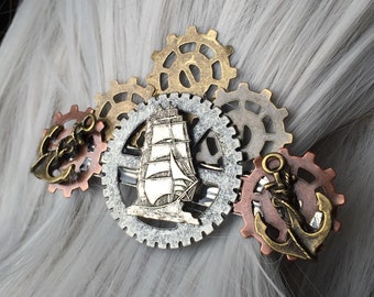 Anchor Hair Clip | Etsy