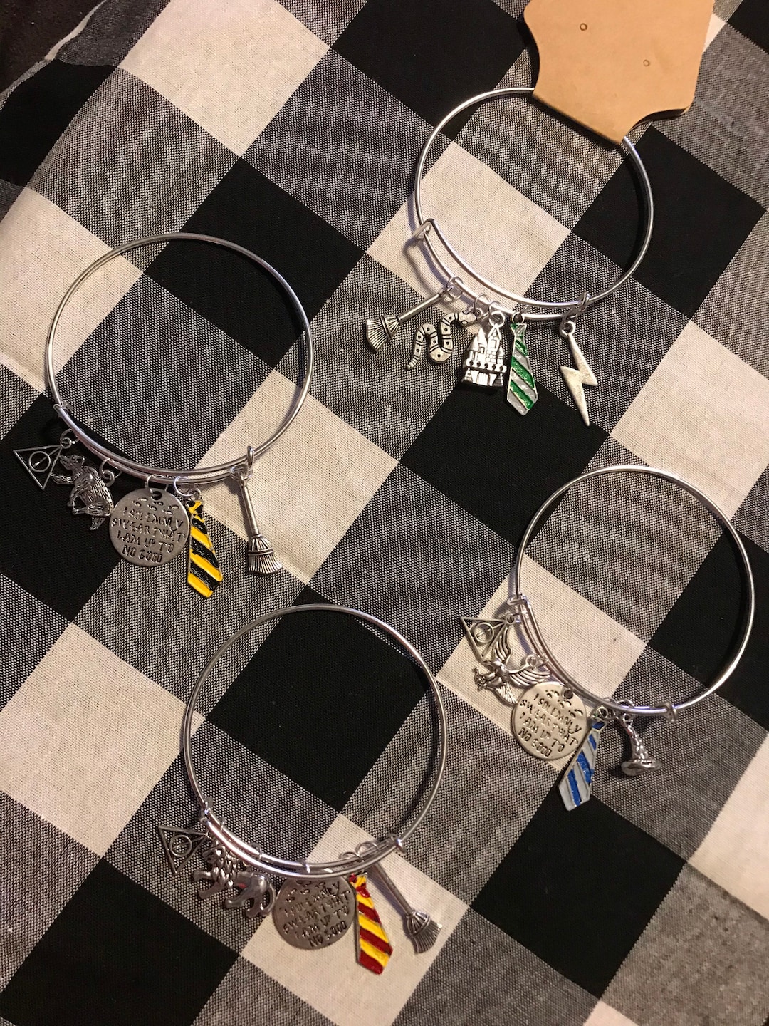 HP House Charm Bracelet - Etsy