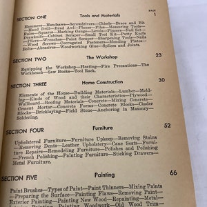 Vintage Books the Complete Home Handymans Guide 1951 - Etsy