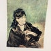 Vintage Art Edouard Manet Lady With Fan Penn Prints Dr 191 - Etsy