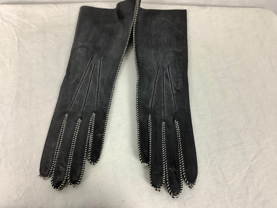 gloves vintage black - Gem
