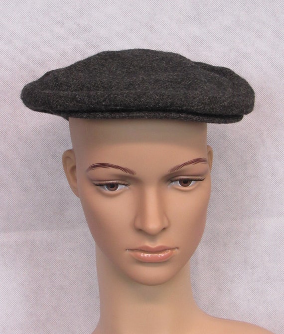 Vintage 100% wool newsboy - Gem