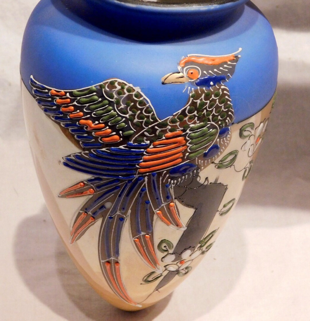 Lustreware Wall Pockets Made in Japan 1930s Moriage Wall Pockets ...