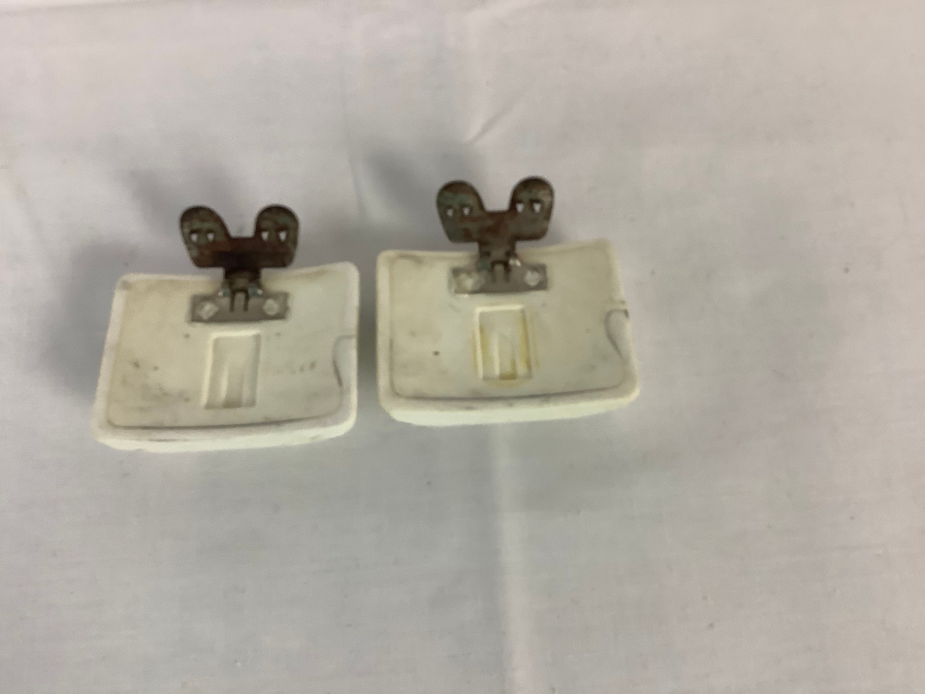 Vintage Shoe Clips Square White Shoe Clips Shoe Fashion - Etsy