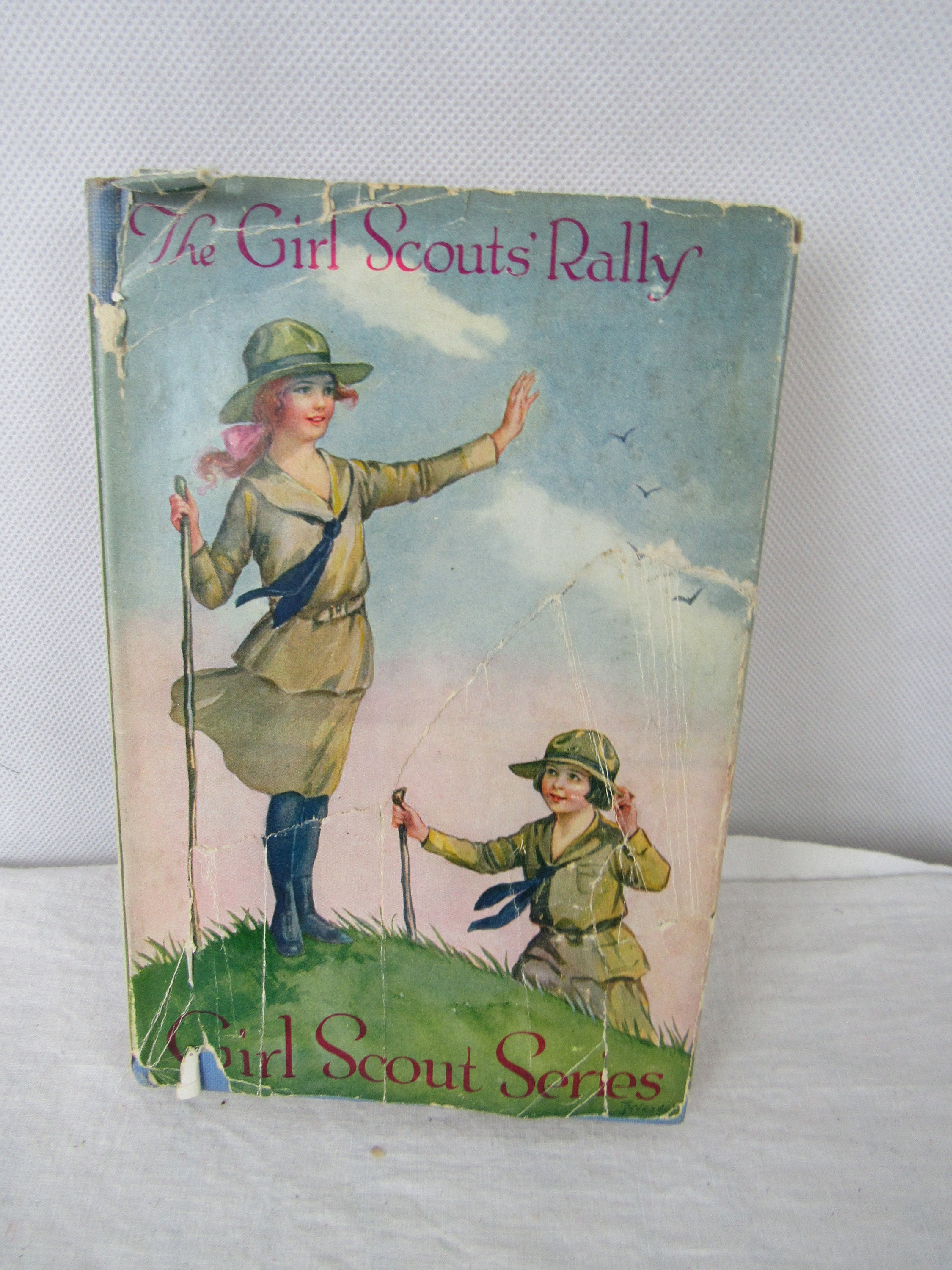 Antique Books 1921 The Girl Scouts Rally Girl Scout Series Rosanna Wins ...