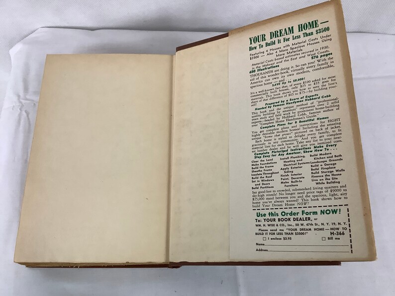 Vintage Books the Complete Home Handymans Guide 1951 - Etsy