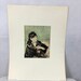 Vintage Art Edouard Manet Lady With Fan Penn Prints Dr 191 - Etsy