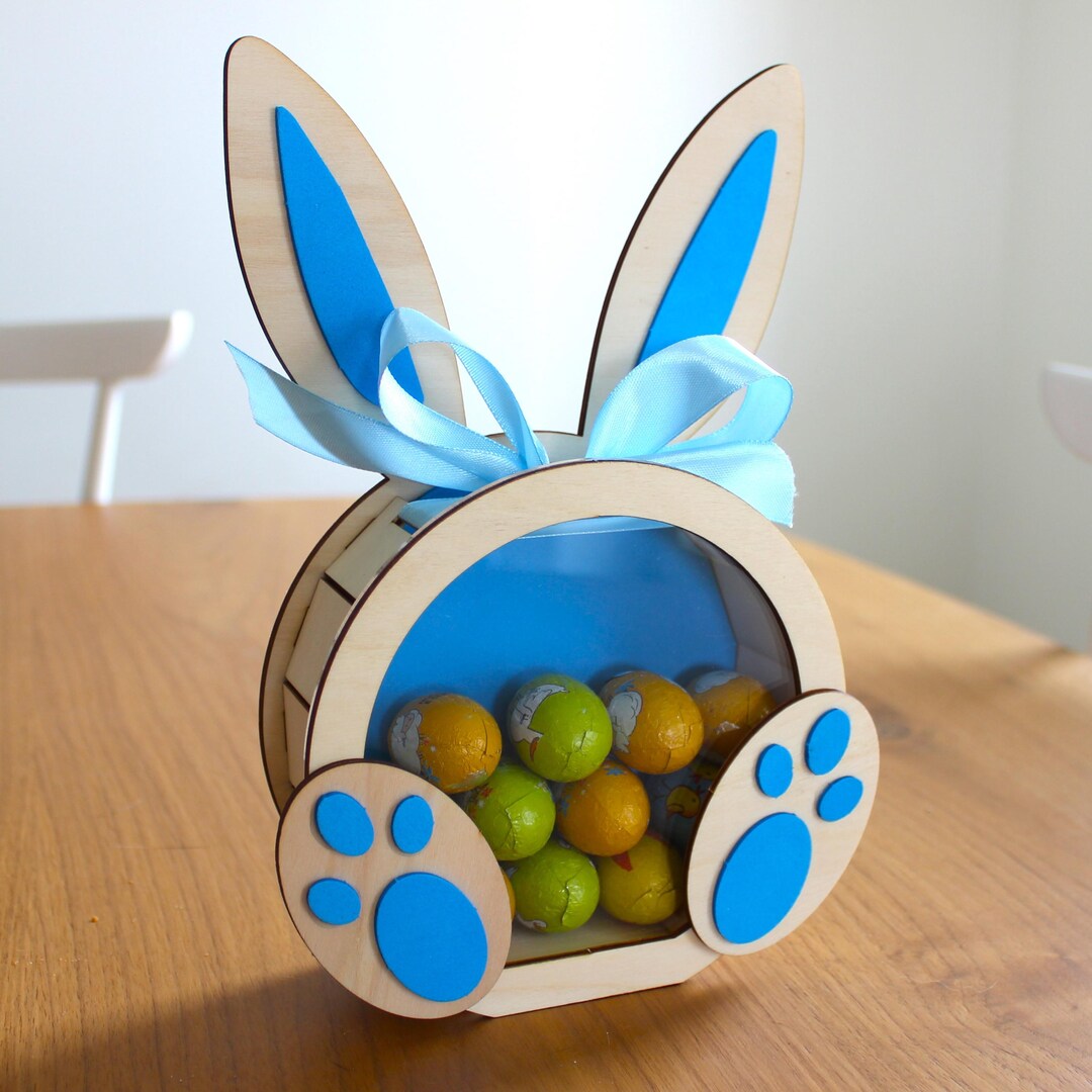 Easter Bunny Box Egg for Chocolate Eggs Easter Bunny Egg 100% Made in ...