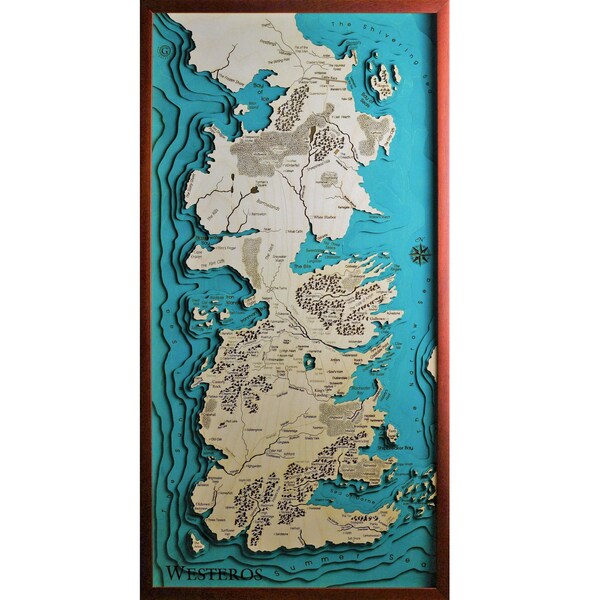 Westeros Map - Etsy