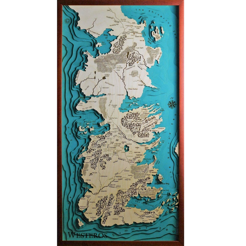 Westeros Map - Etsy