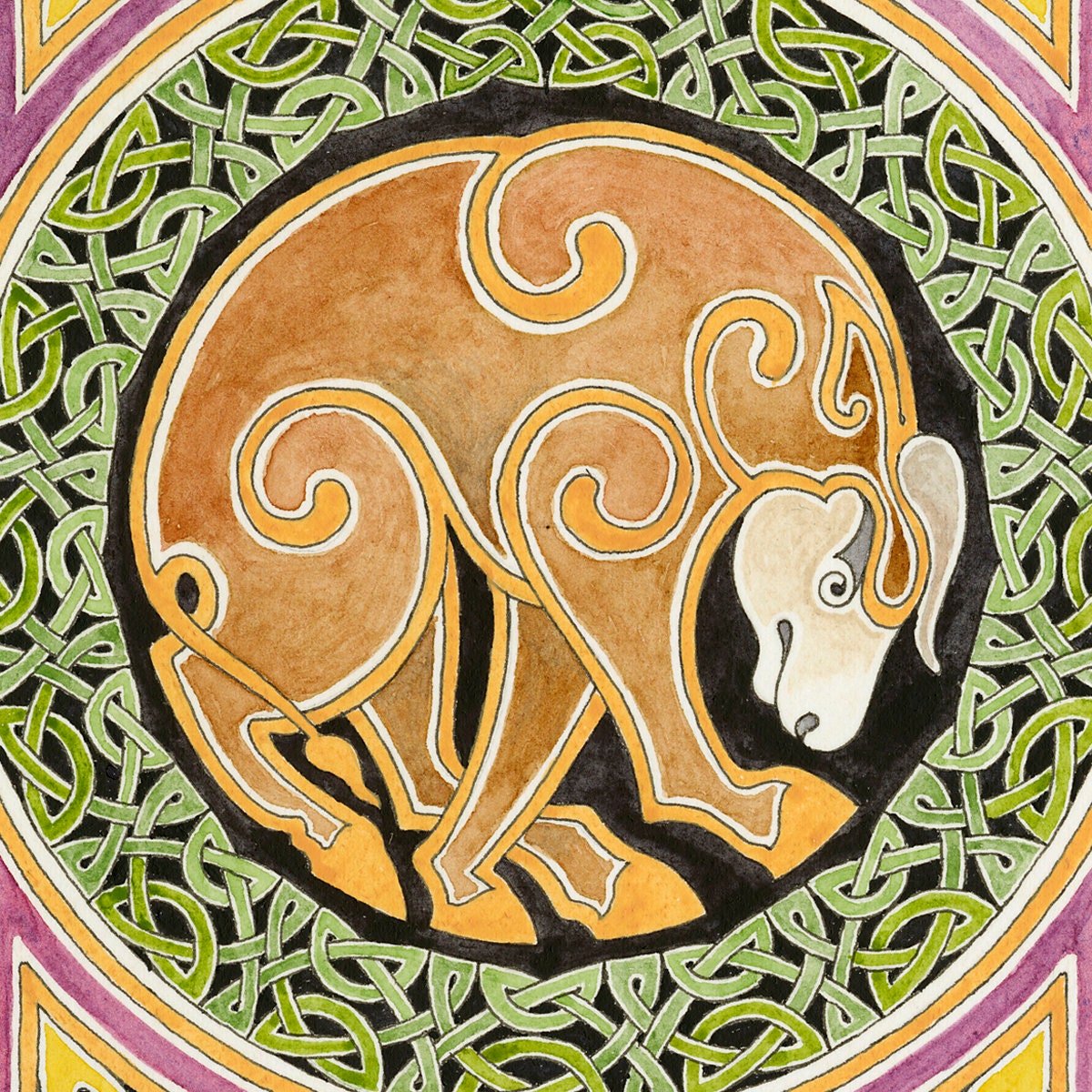 Celtic Taurus Symbol