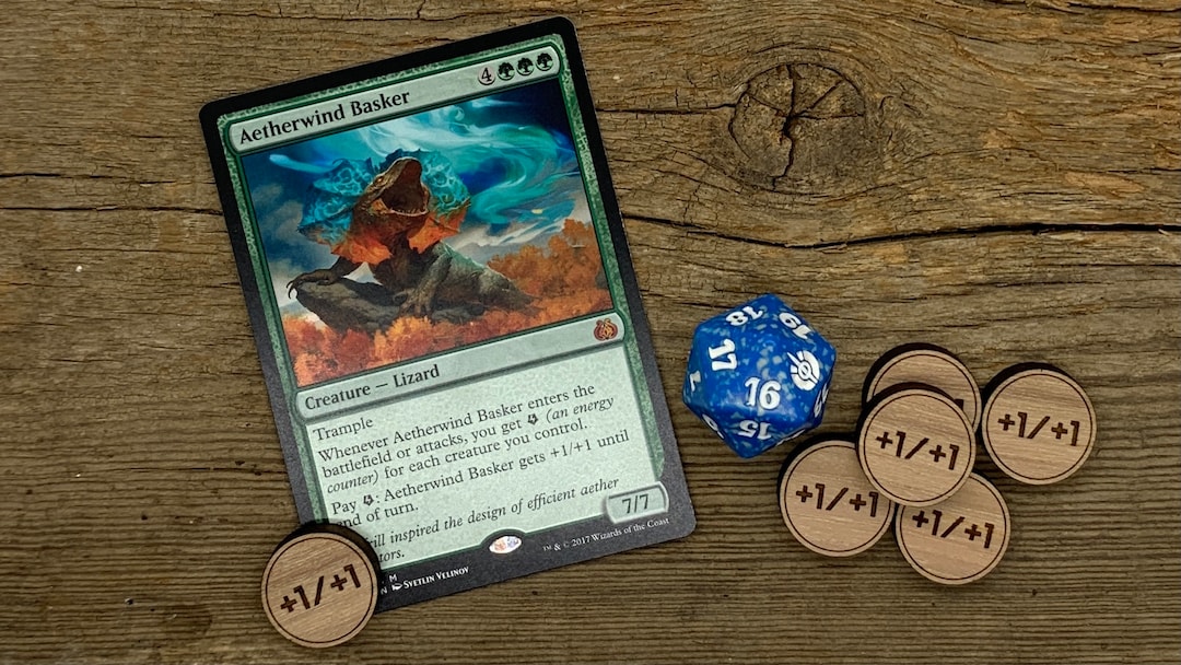 MTG Tokens | Wooden Tokens | Magic the Gathering Gift | Wooden Game ...