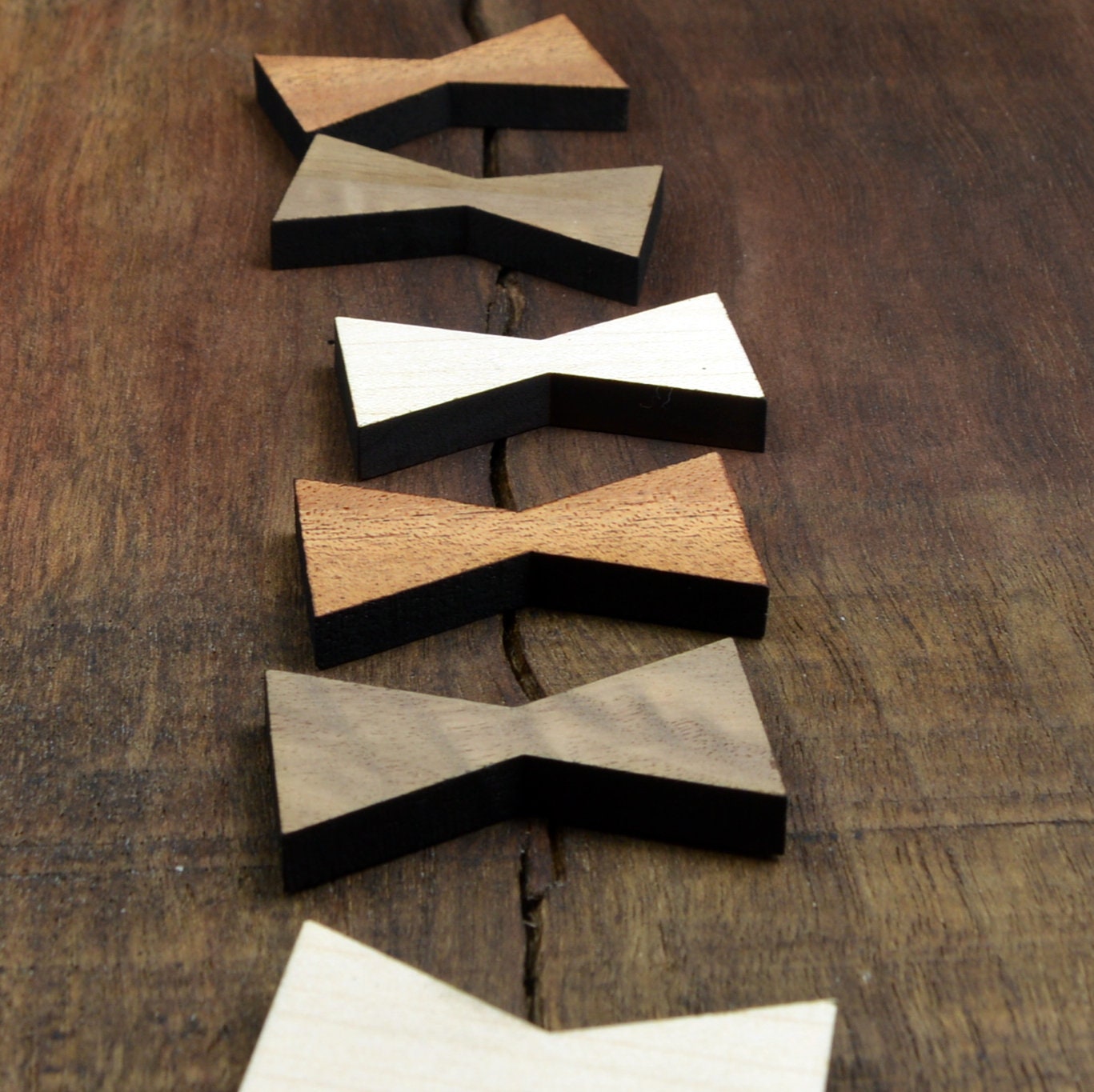 Wood Bowtie Inlay Template