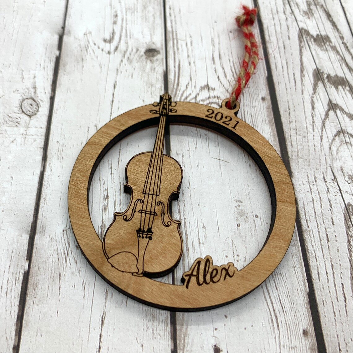 Violin Ornament Violinist Gift Musical Gift Music - Etsy