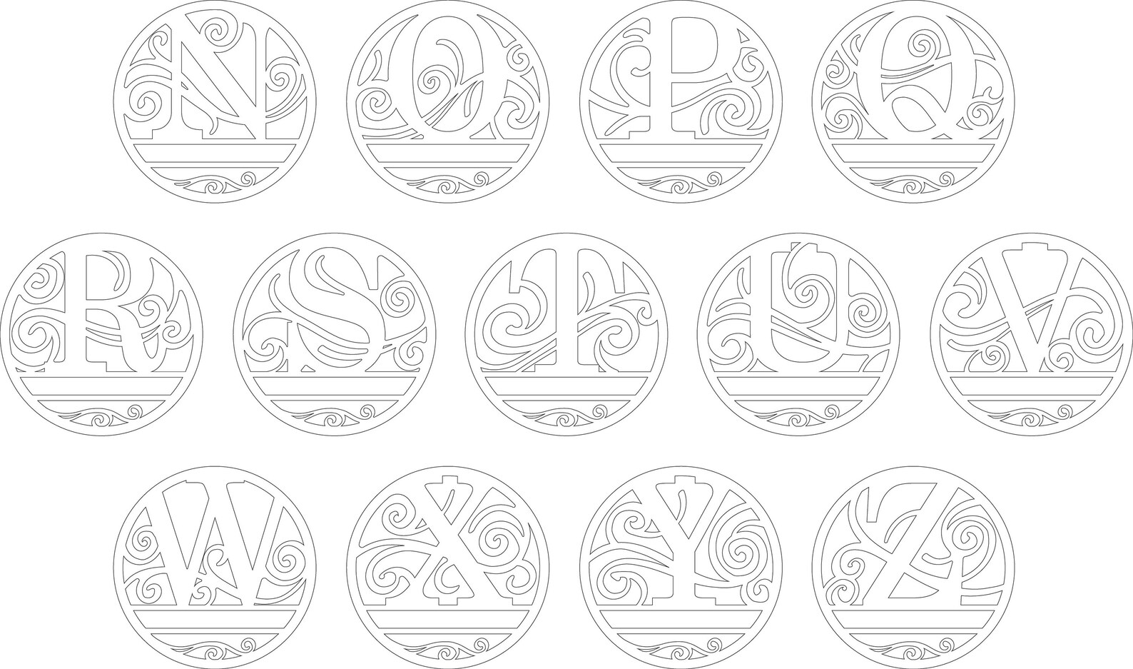 Custom Round Wood Monogram Personalized Monogram Wood Sign | Etsy