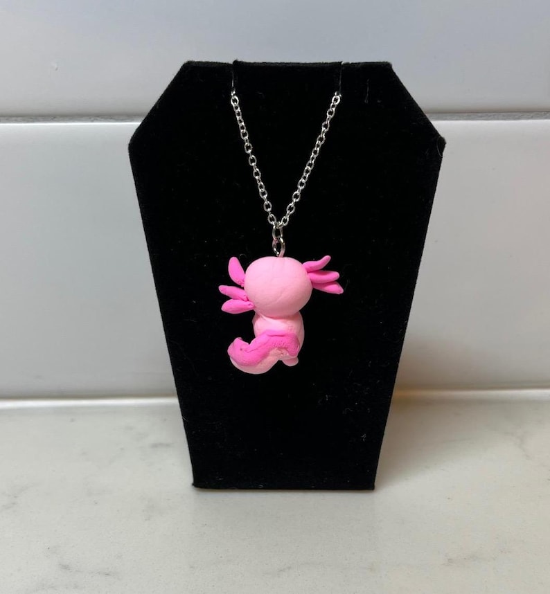 Axolotl Necklace - Etsy
