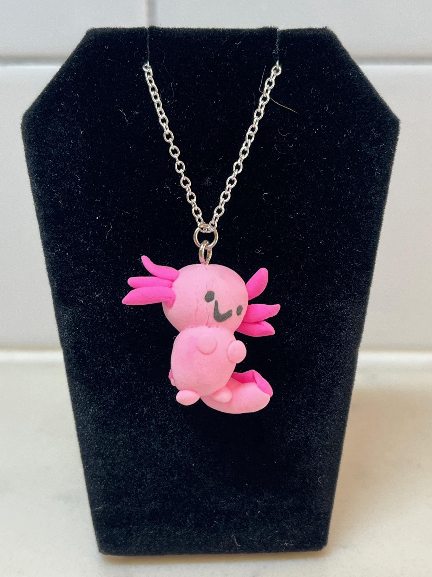 Axolotl Necklace - Etsy