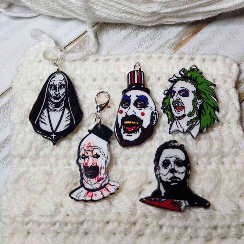 Terrifier Clown Fabric - Etsy