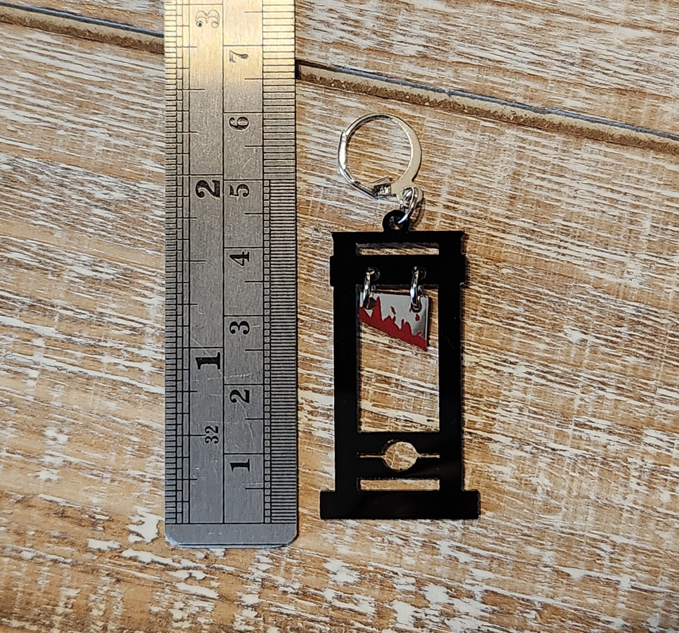Guillotine and Death's Head Moth Stitch Markers for Crochet and Knit or ...