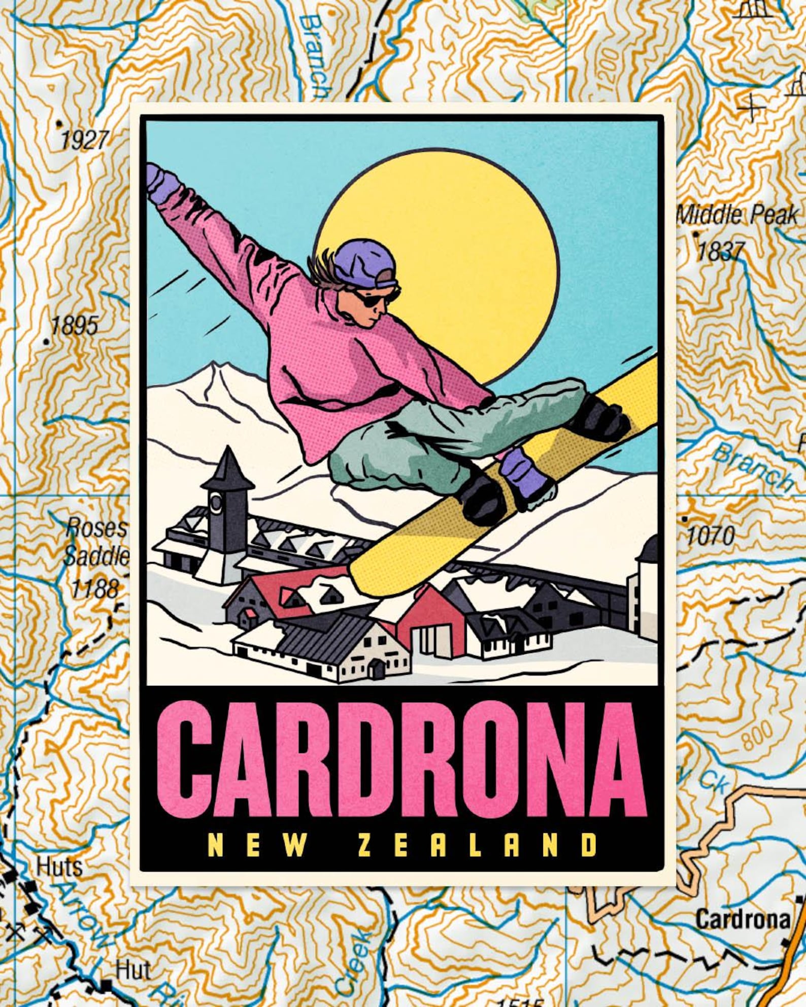 Cardrona Sticker - Etsy