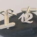 Personalized Number Cufflinks, Silver Wedding Cufflinks, Any Special ...