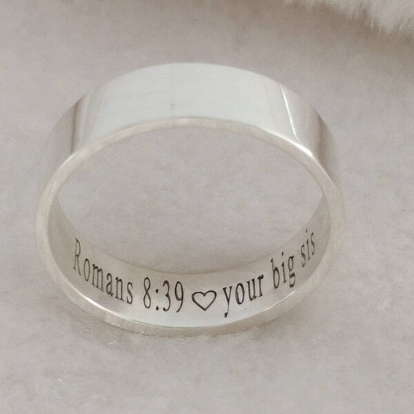 Hidden Message Ring - Etsy