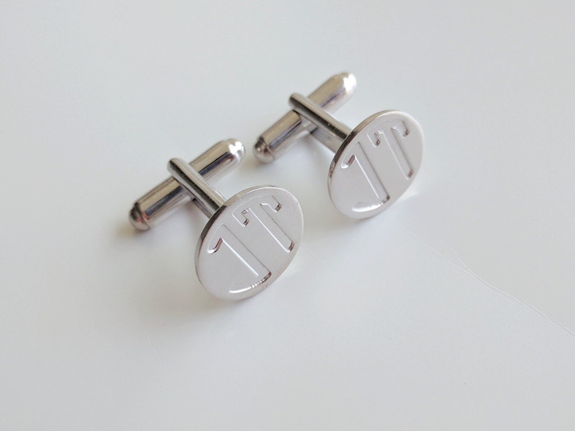 Double Sides Engraved Cufflinkstwo Sides Engraving Cufflinks - Etsy
