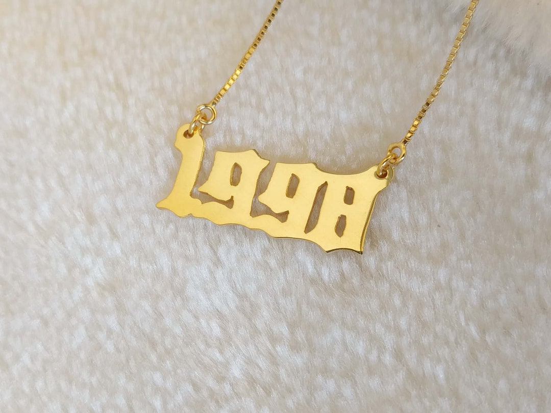23rd Birthday Gift for Her 1998, 23 Birthday Necklace, 23 Birthday ...