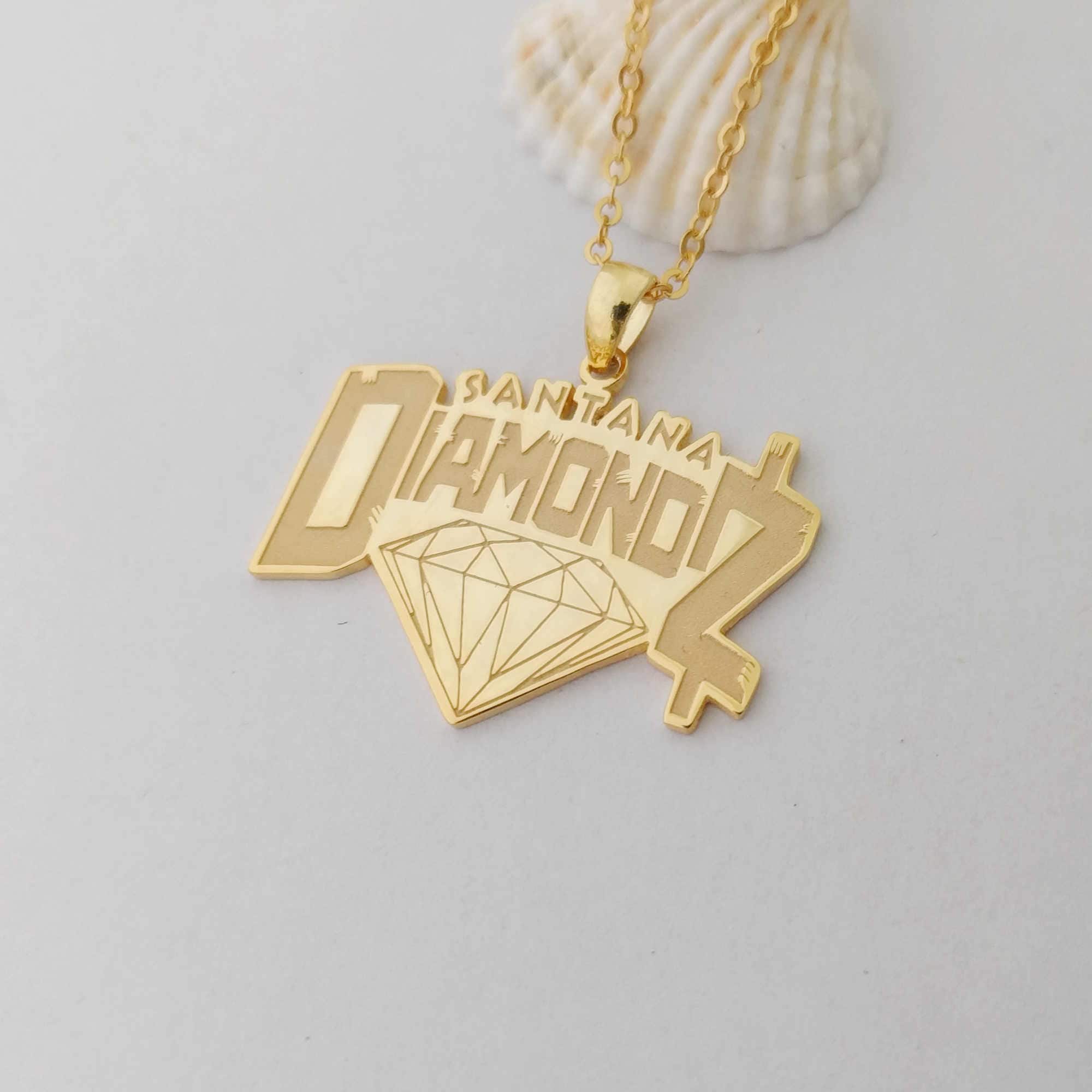 Personalized Logo Necklace Company Logo Necklace Portrait | Etsy