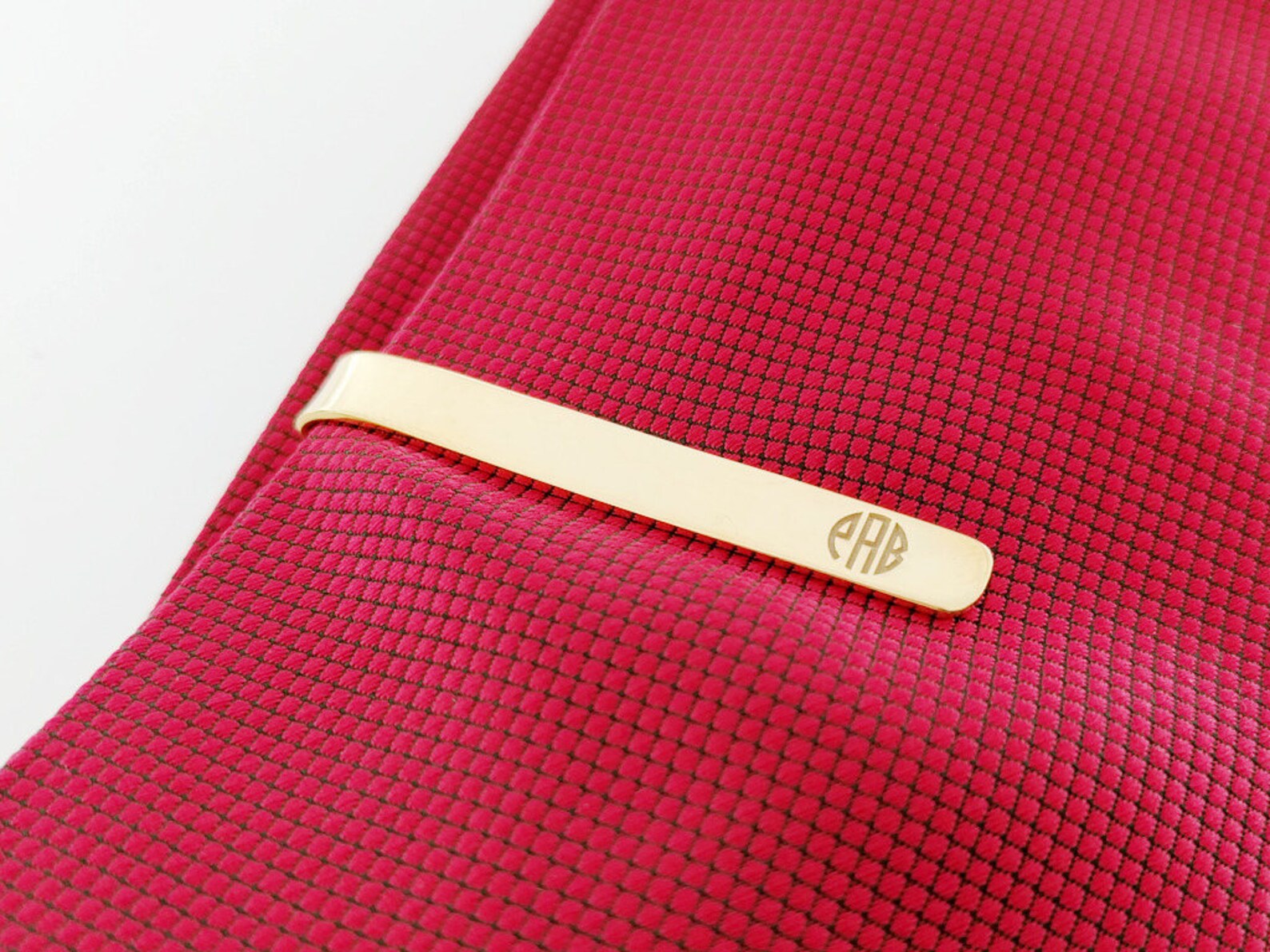 Engraved Tie Clip Tie Clip Men Personalised Tie Bar Custom - Etsy