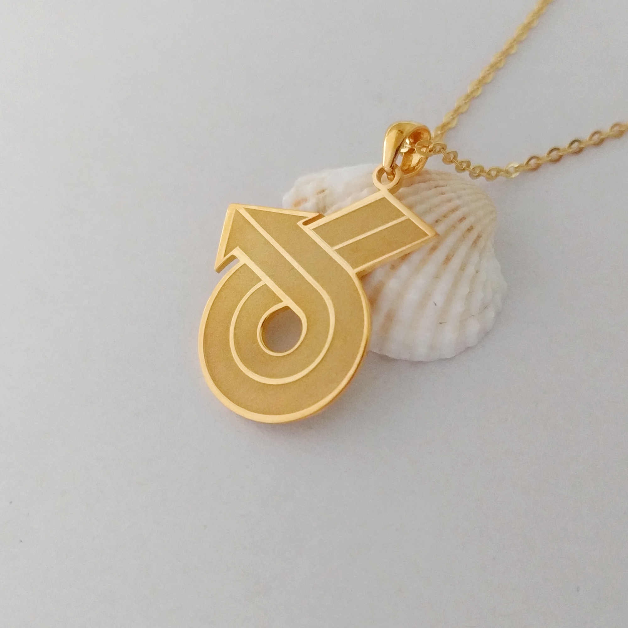 Personalized Logo Necklace Company Logo Necklace Portrait | Etsy