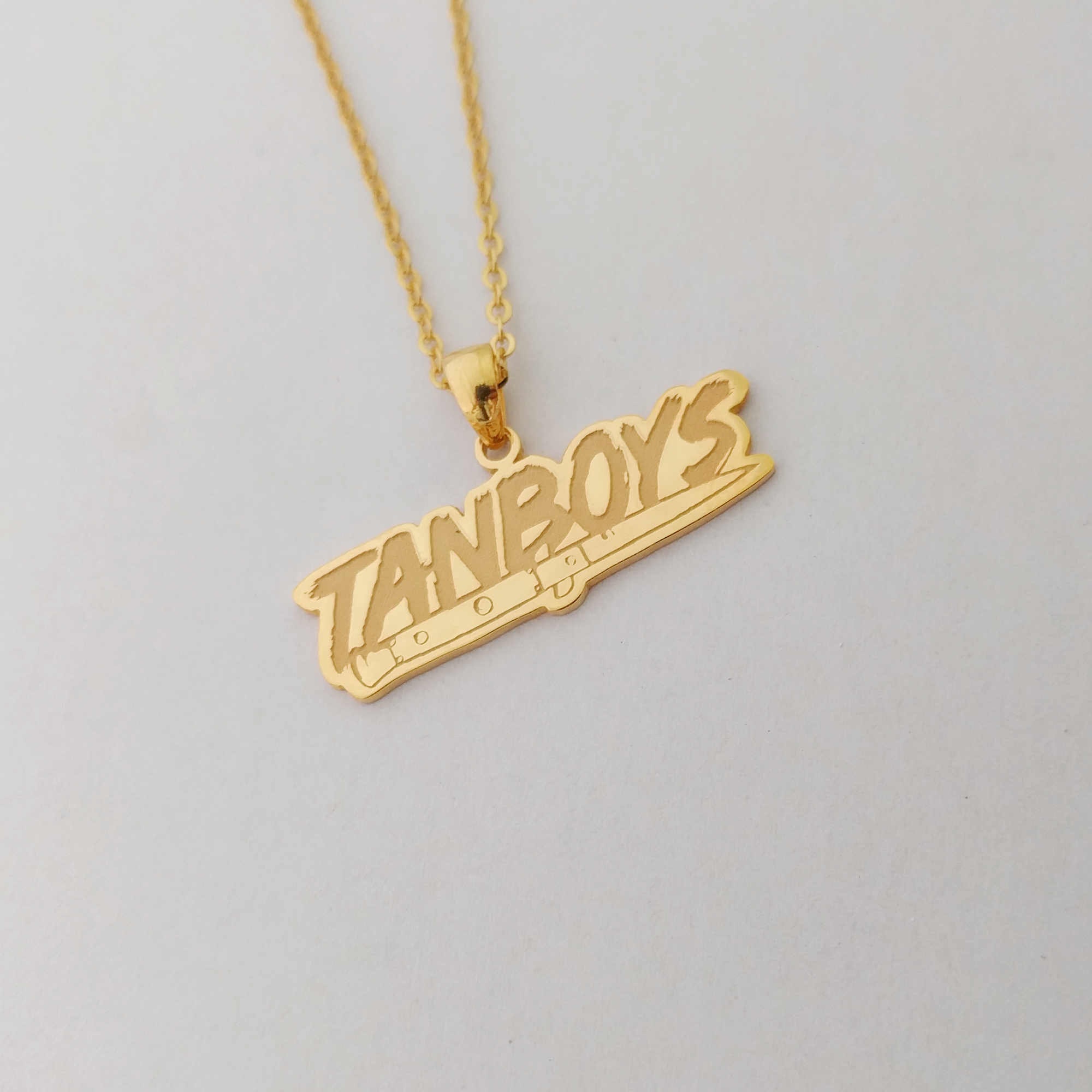 Personalized Logo Necklace Company Logo Necklace Portrait | Etsy