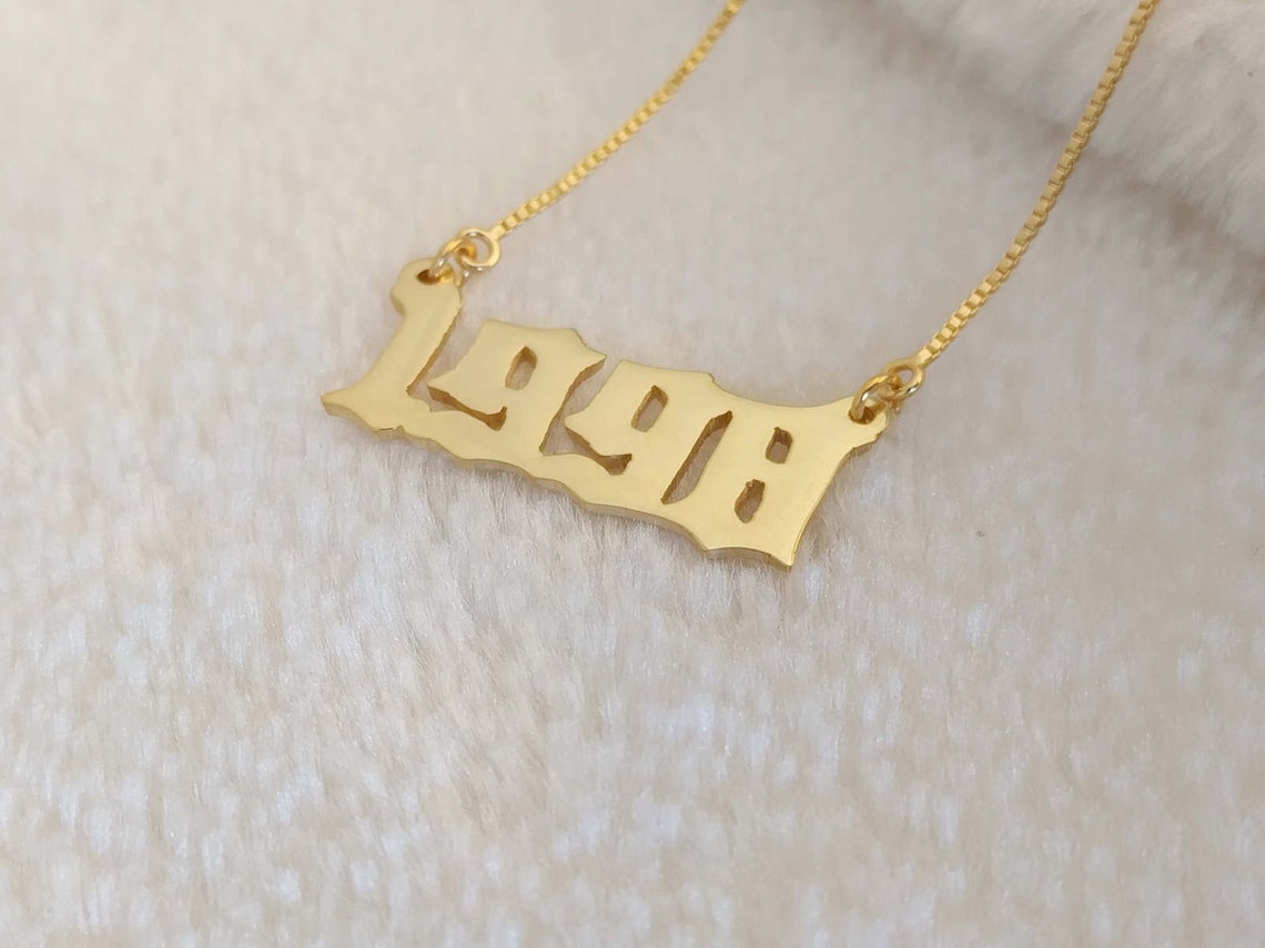 23rd Birthday Gift for Her 1998 23 Birthday Necklace 23 - Etsy