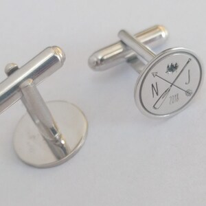 Custom Logo Cufflinks, Personalized Wedding Logo Cufflinks, Symbol ...