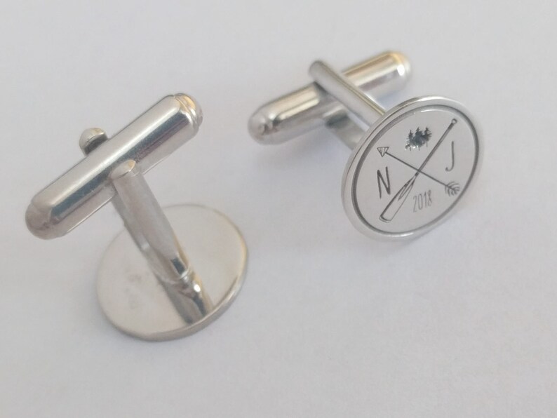 Custom Logo Cufflinks, Personalized Wedding Logo Cufflinks, Symbol ...