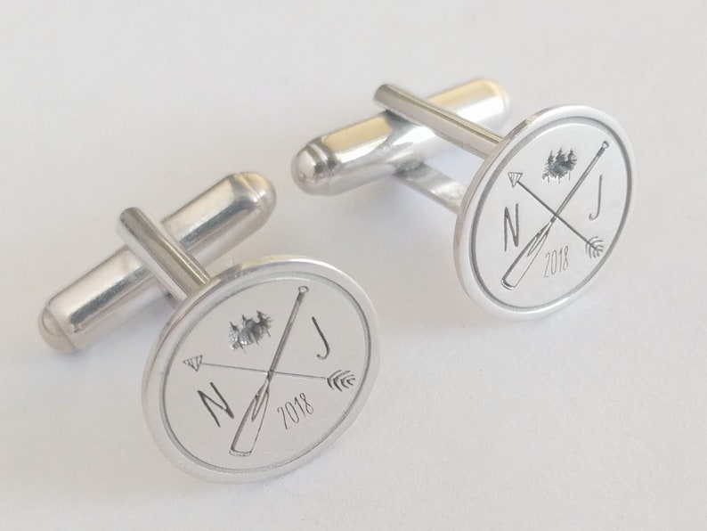 Custom Logo Cufflinks Personalized Wedding Logo Cufflinks - Etsy