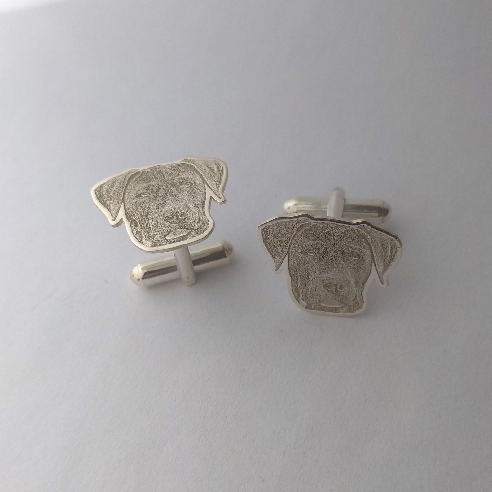 Custom Cat Photo Cufflinks, Any Pet Portrait Cufflinks, Personalized ...