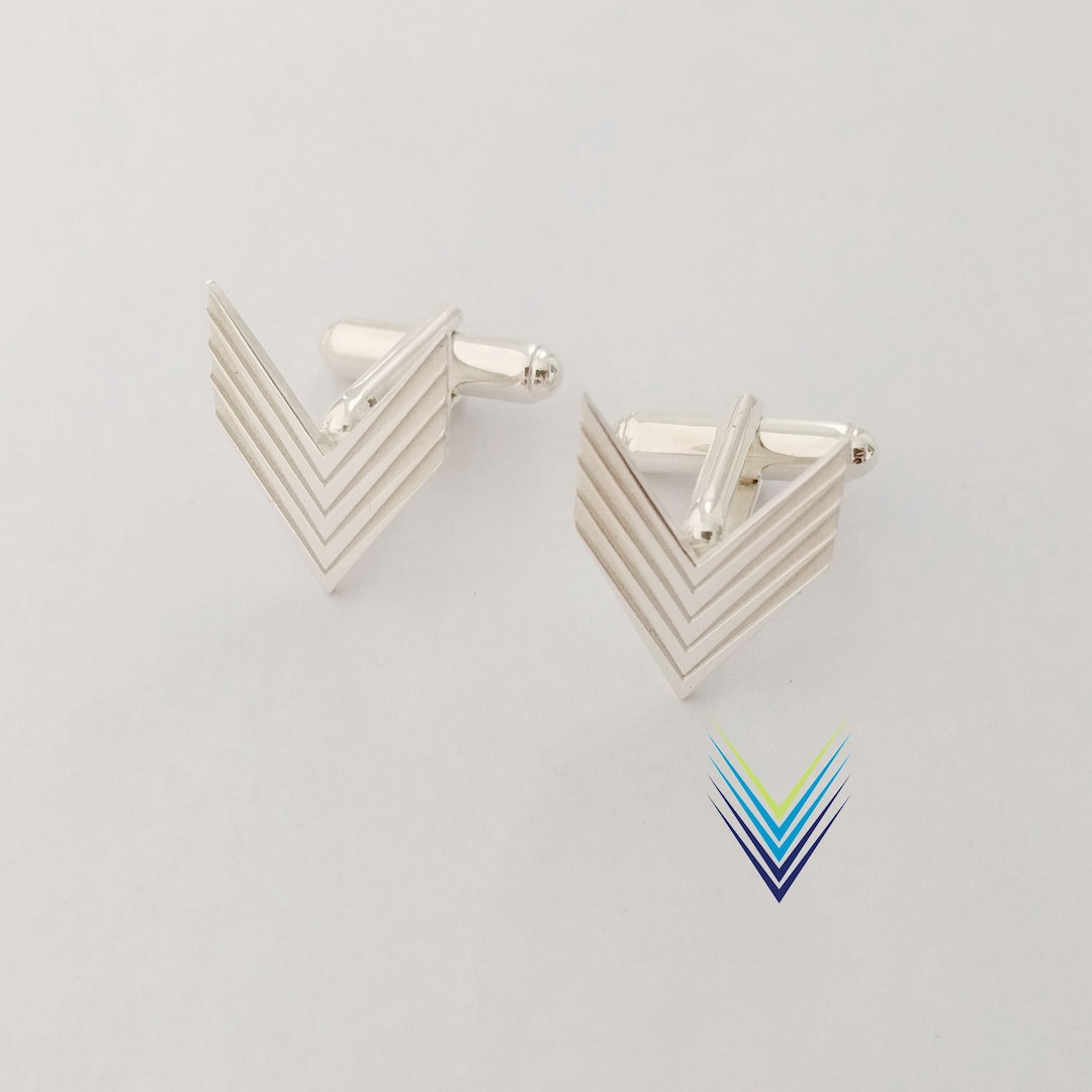 Personalized Logo Cufflinks, Your Logo Cufflinks, Cooperation Logo ...