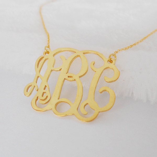 1 Inch Monogram - Etsy