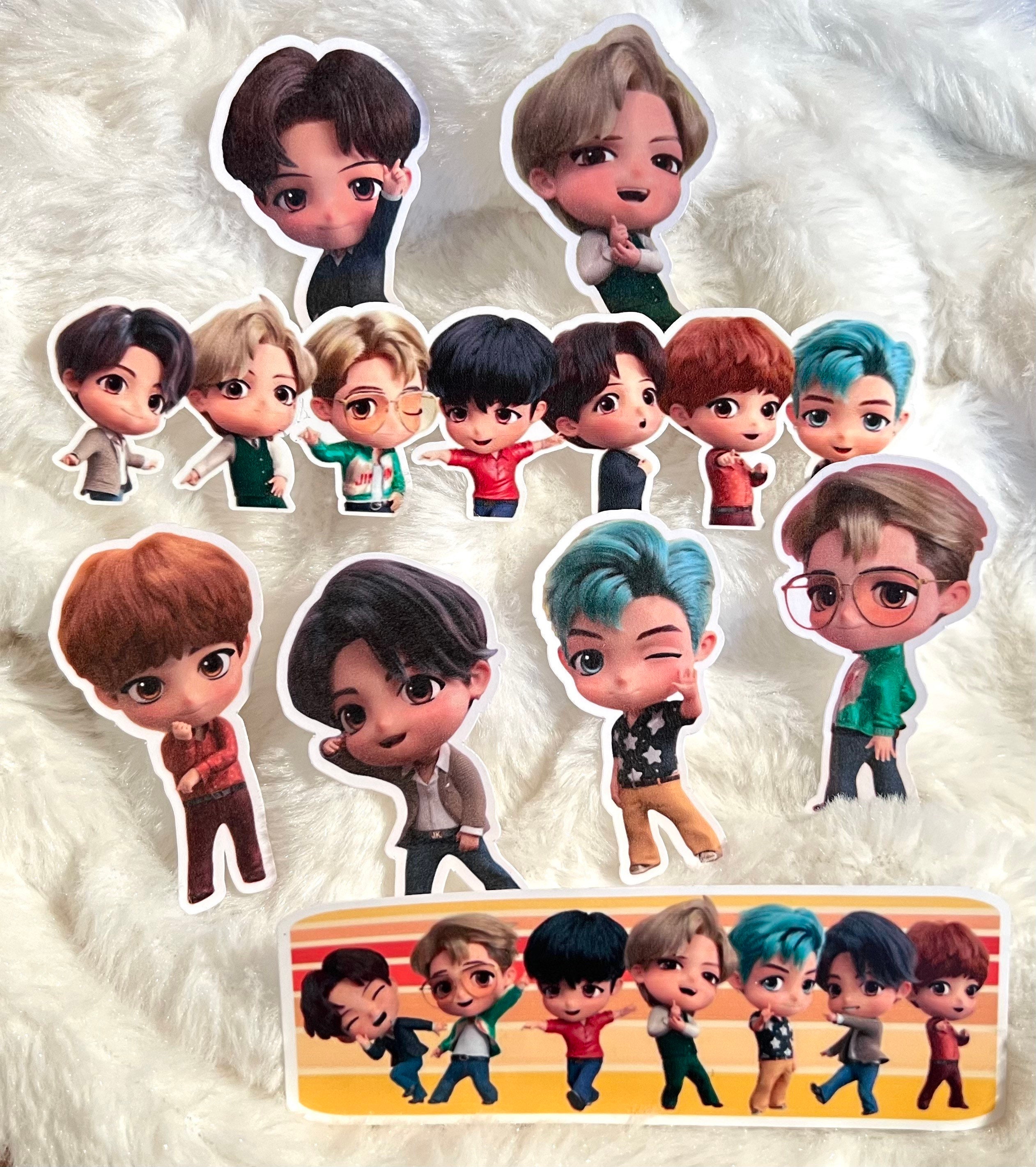 Tiny Tan decal stickers BTS Tiny Tan Tiny Tan Stickers Paper Stickers ...