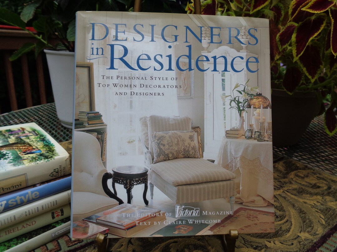 VICTORIA BOOK " Designers in Residence" Text by Claire Whitcomb ...