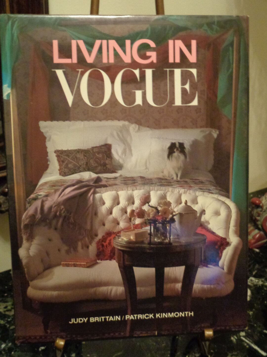 RARE** "living in Vogue" by Judy Brittain and Patrick Kinmonth **first ...