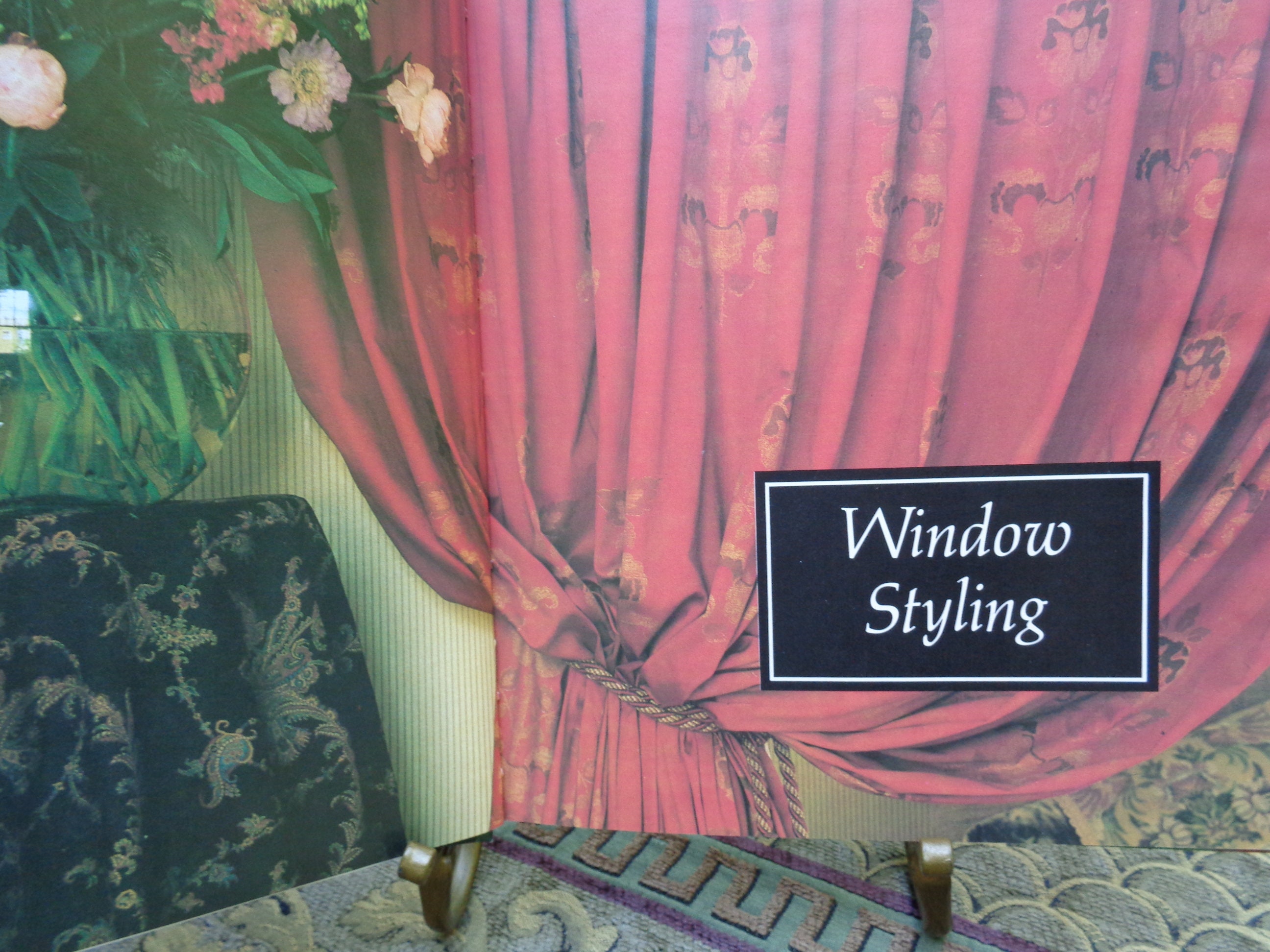 Vintage LAURA ASHLEY Windows by Elizabeth Wilhide, First Edition 1988 ...