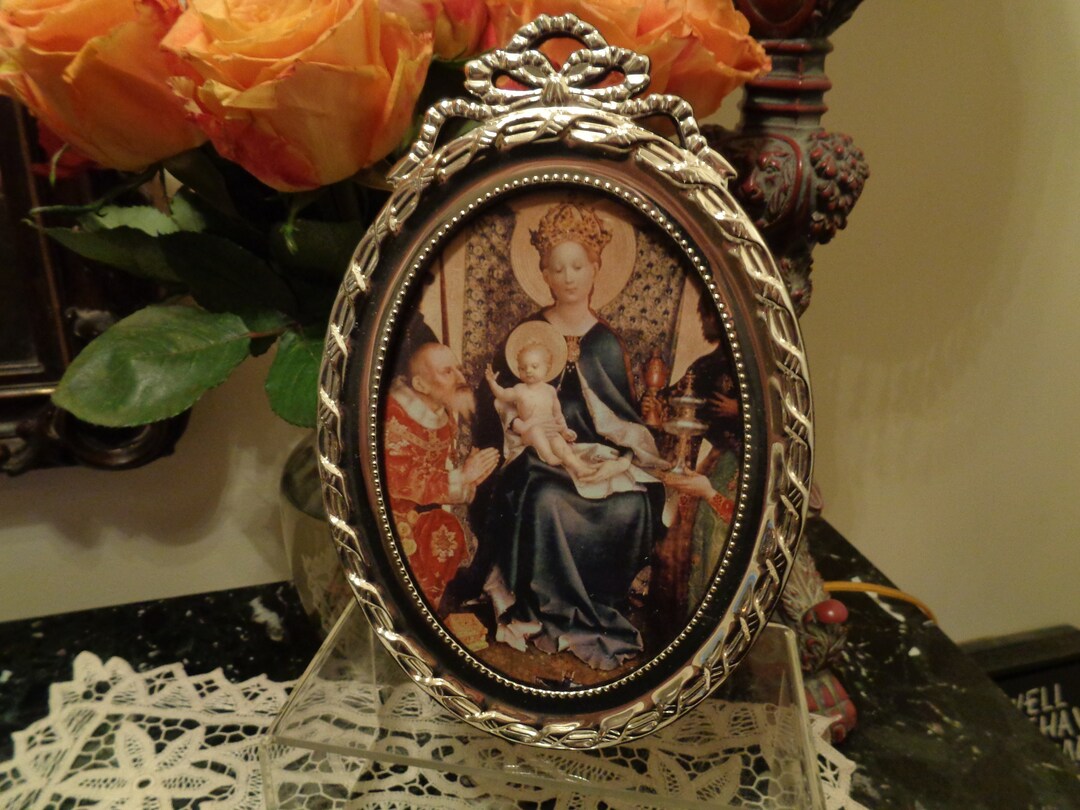 Vintage Silver Plated Frame "adoration of the Magi" Altarpiece by ...