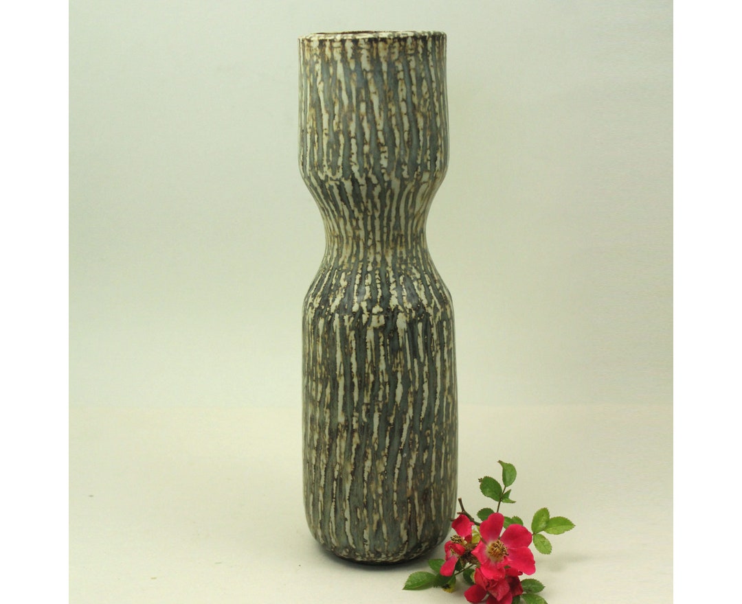 Gunnar Nylund, Rorstrand, Sweden. Large Stoneware Vase, BIRKA Series ...