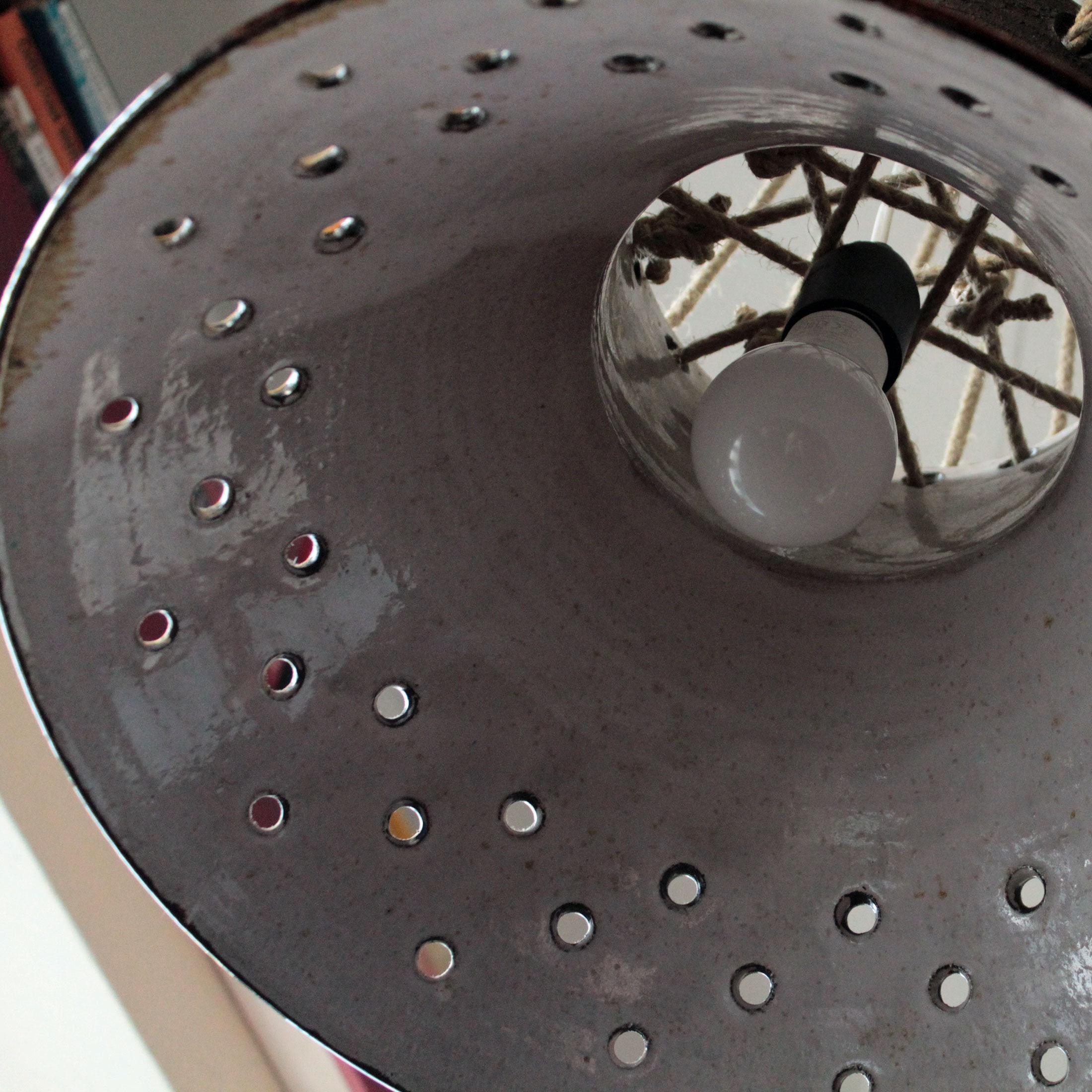 Thomas Toft, Denmark. Large Ceramic Pendant Light. Mid Century Modern ...