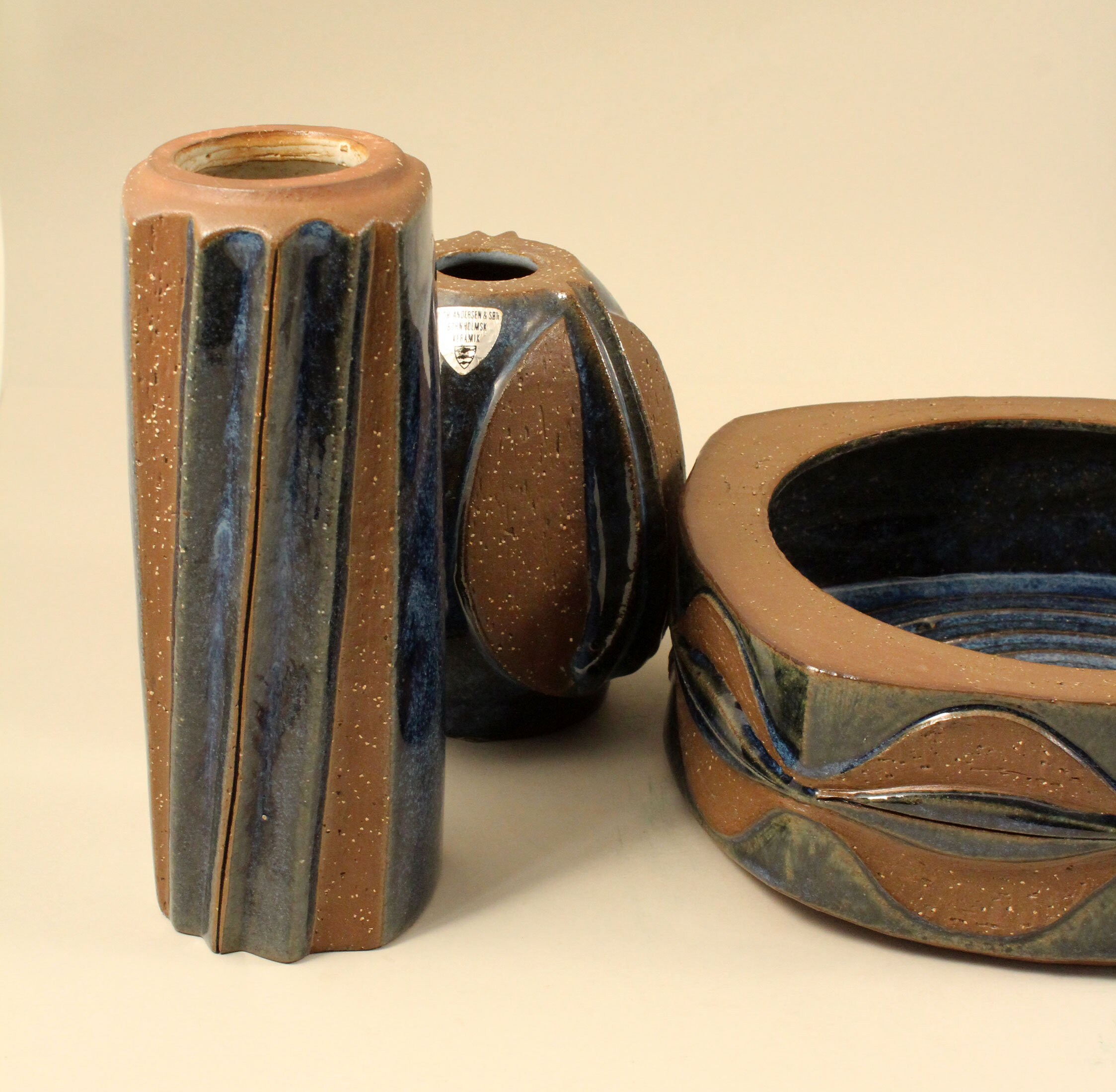 Marianne Starck for Michael Andersen, Denmark, Sculpturel Stoneware ...